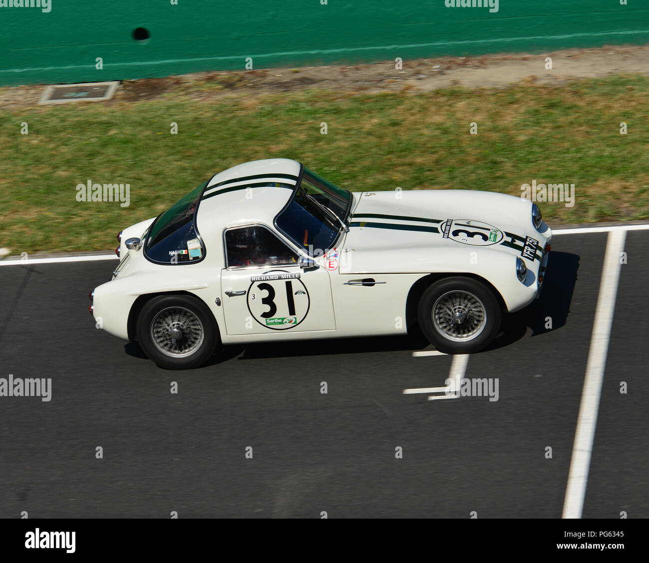 David Nash, Steve Keating, TVR Grantura Mk III, Plateau 3, Grid 3, Le ...