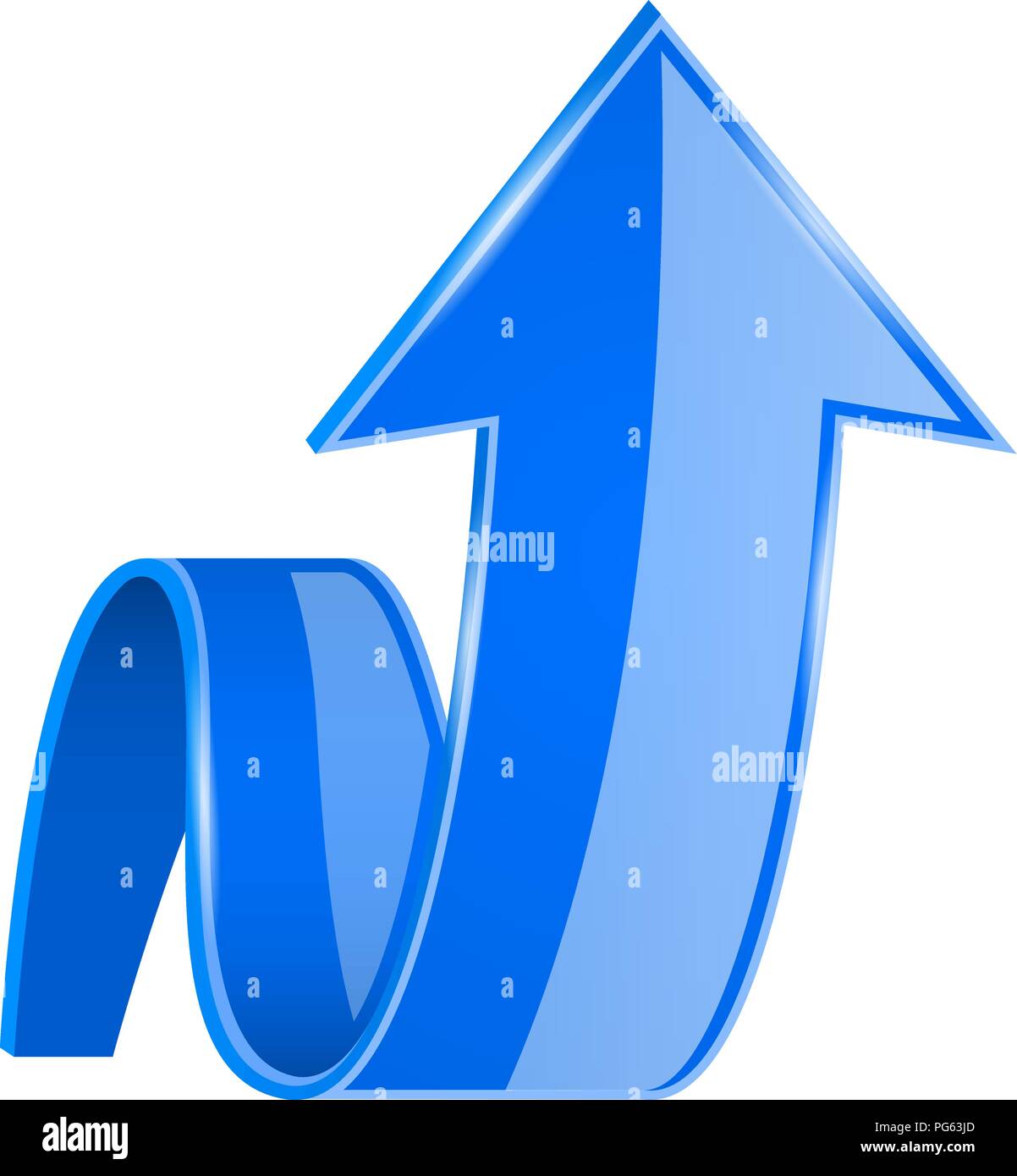 3d growth Stock Vector Images - Alamy