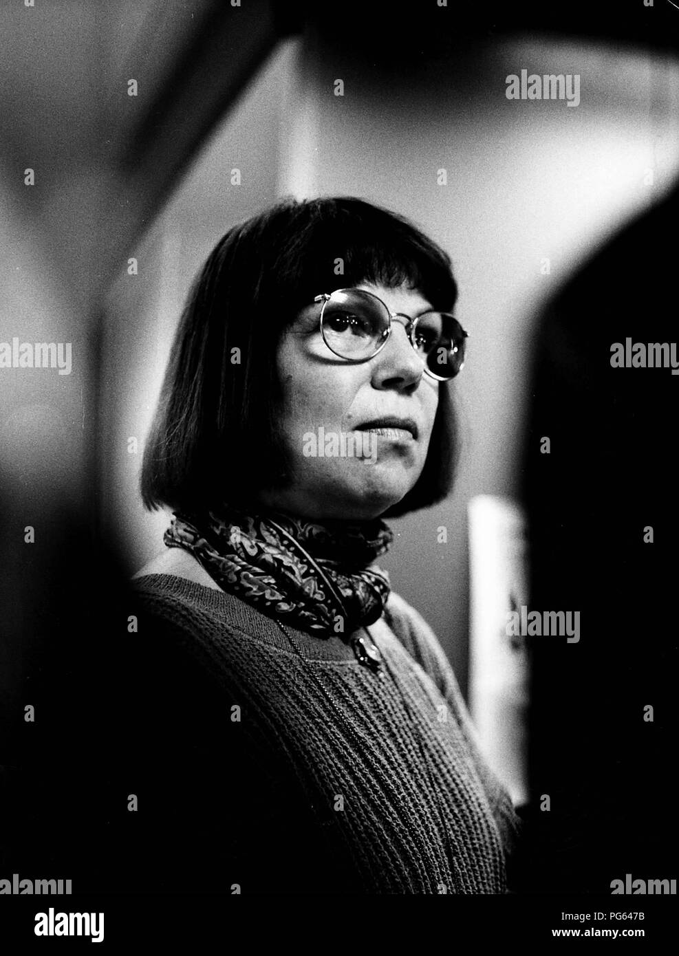 Sarah Kirsch (Ingrid Bernstein), German writer. Undated picture Stock ...