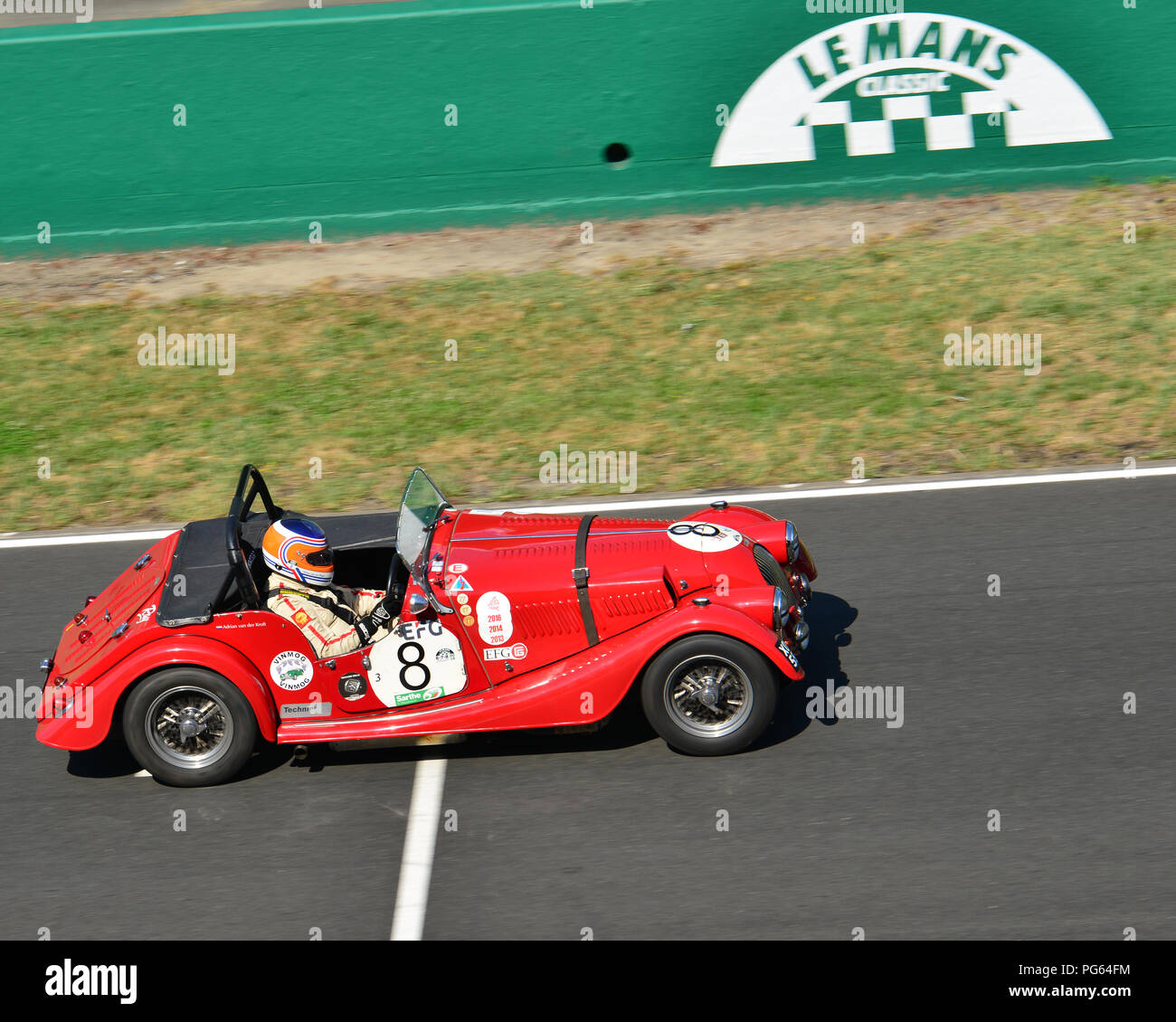 Adrian van der Kroft, Morgan +4, Plateau 3, Grid 3, Le Mans Classic ...
