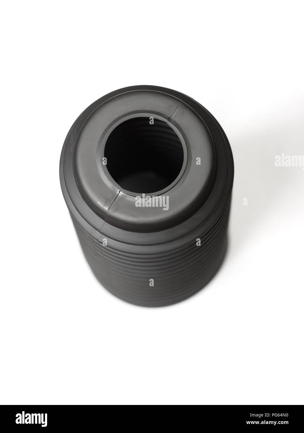 Car shock absorber protection rubber for dust and dirt isolated on ...