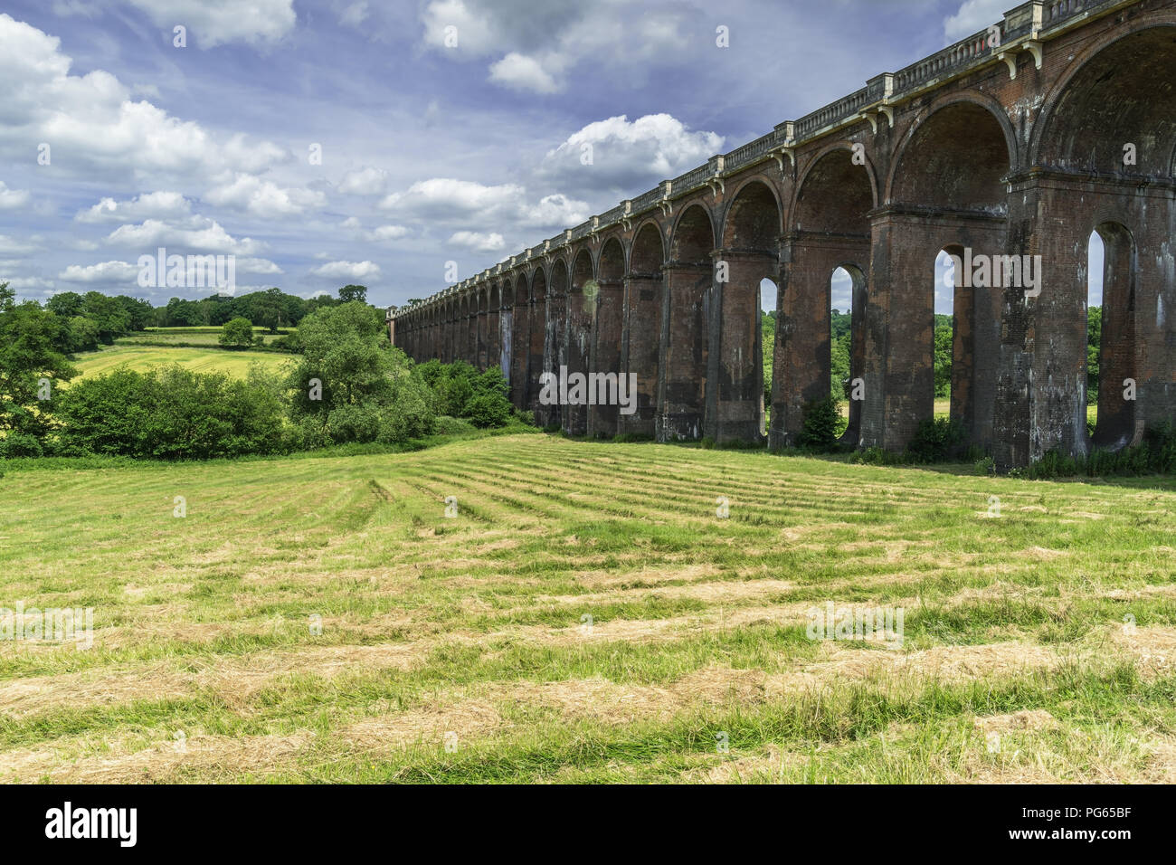 View the Ouse Viaduct bridge in West Sussex Stock Photo - Alamy