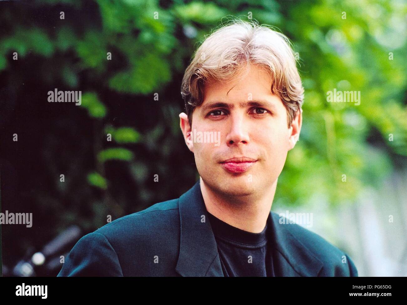 Daniel Quinn (born 1975), German writer Stock Photo - Alamy