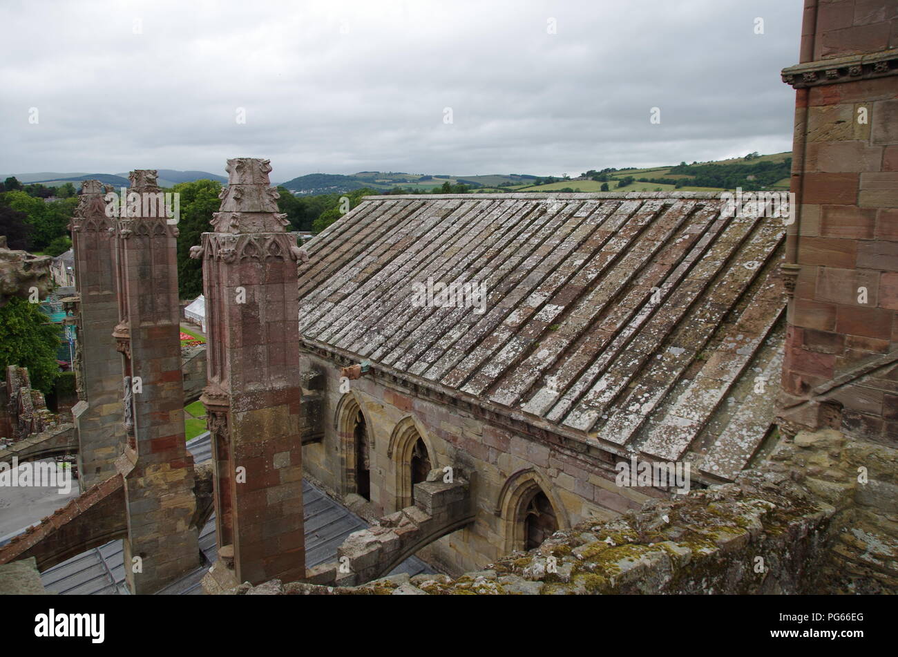 Borders abbey way hi-res stock photography and images - Alamy