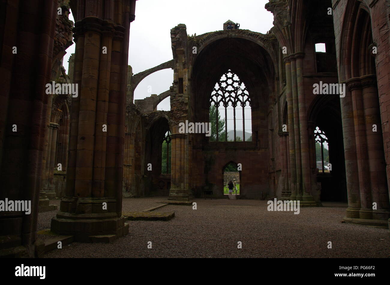 Borders Abbey Way High Resolution Stock Photography and Images - Alamy