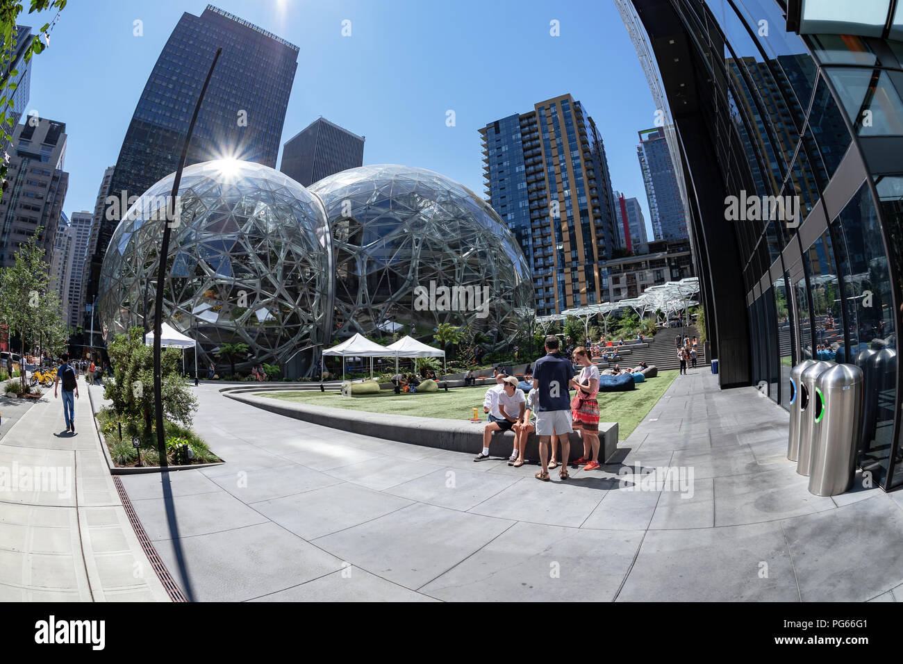 Amazon spheres hi-res stock photography and images - Alamy