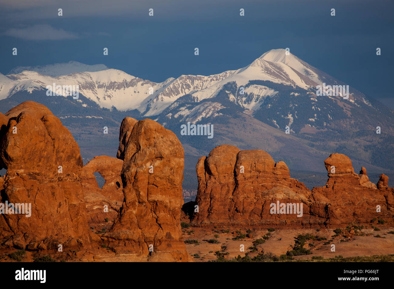 Sunset im Garden of Eden Stock Photo - Alamy