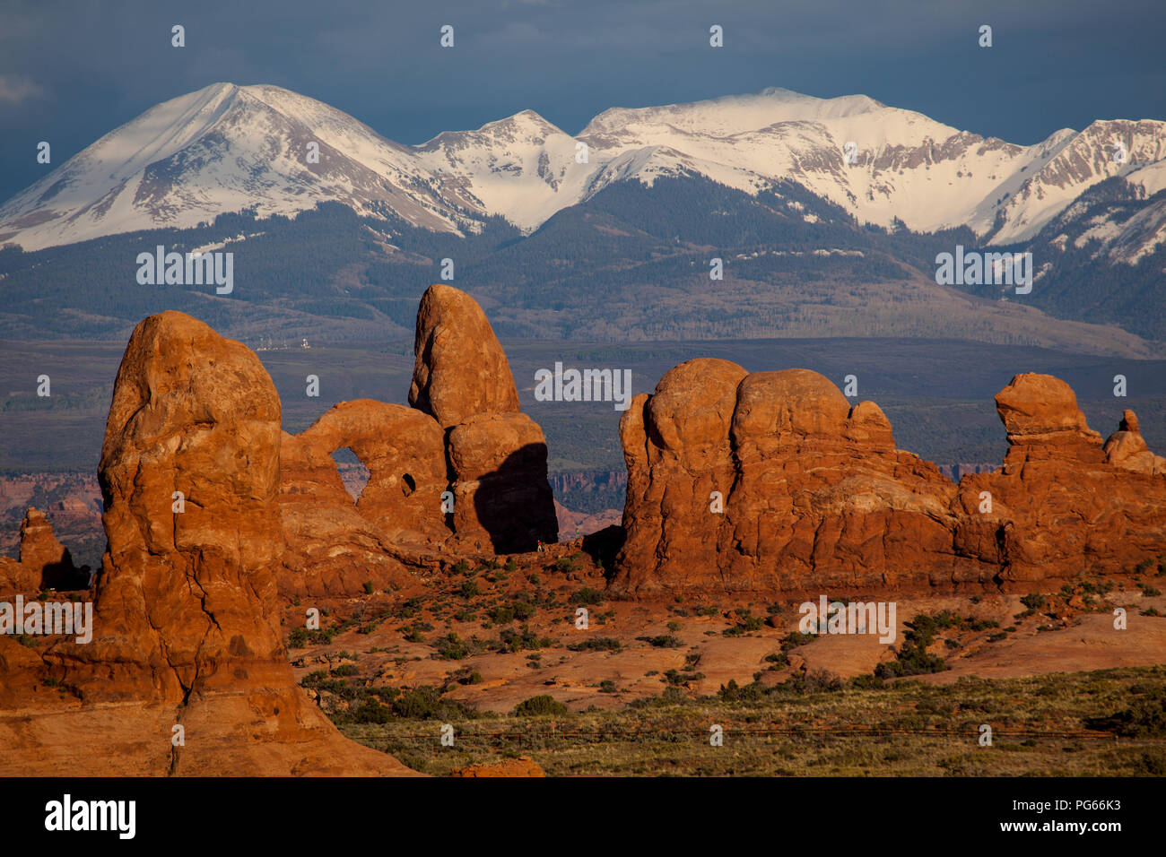 Sunset im Garden of Eden Stock Photo - Alamy
