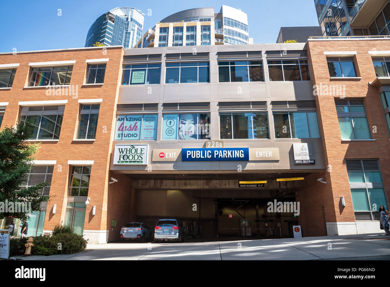 Public parking, Seattle, Washington, USA Public parking, Seattle ...