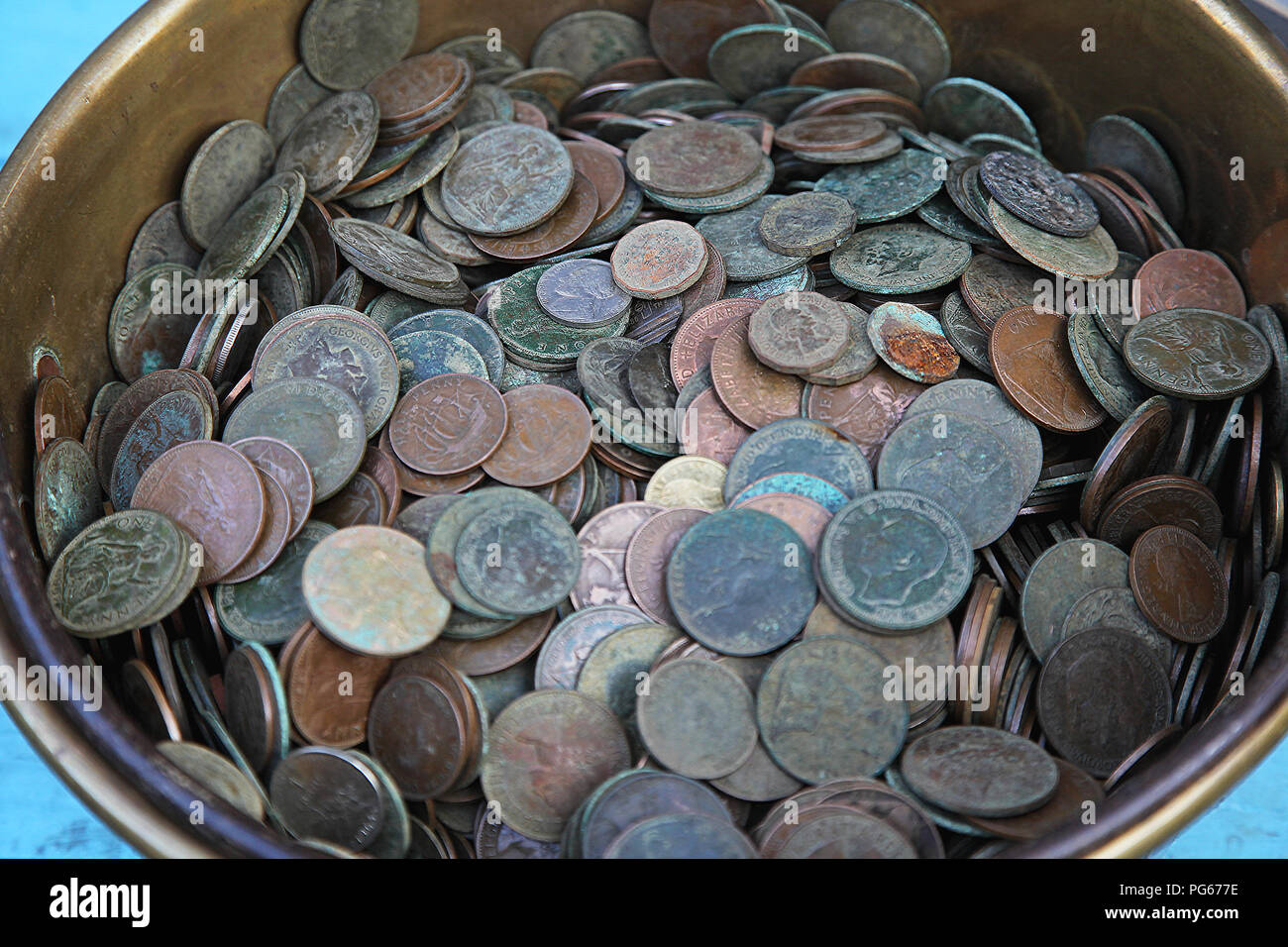 Collectionss penny hi-res stock photography and images - Alamy