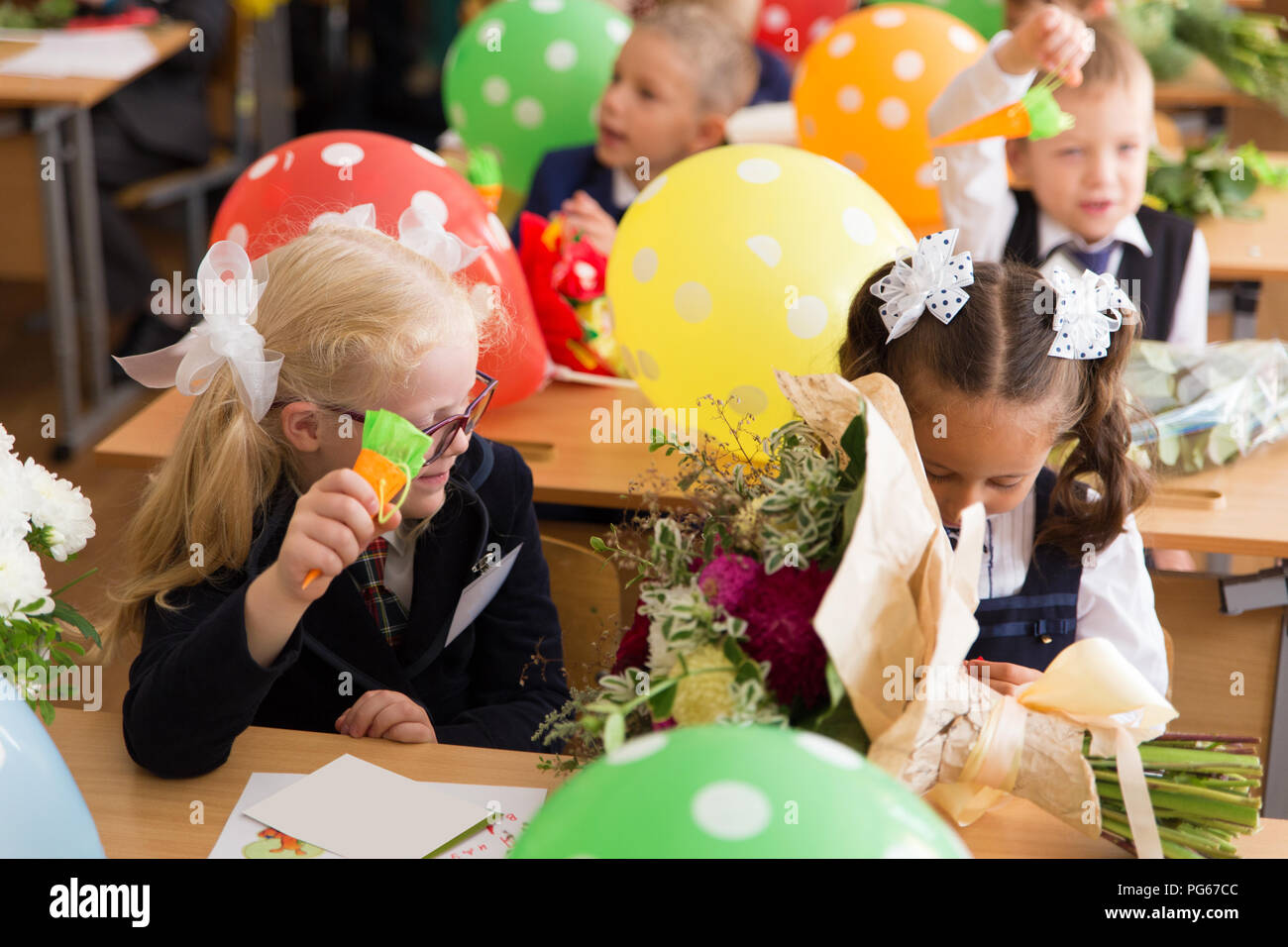 Russian School Girl High Resolution Stock Photography and Images - Alamy