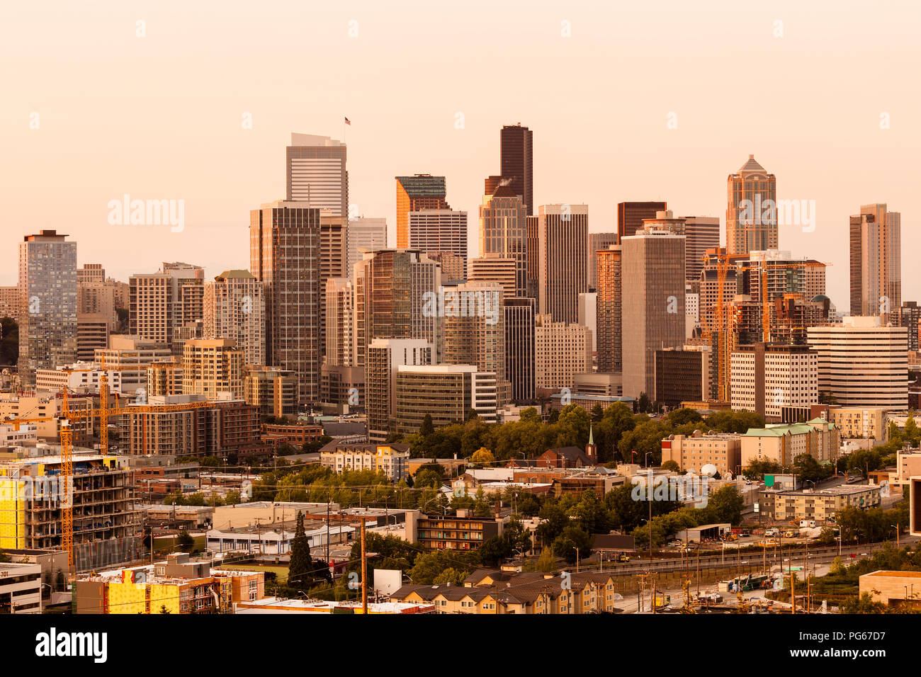 Downtown Seattle, Washington State, USA Stock Photo - Alamy