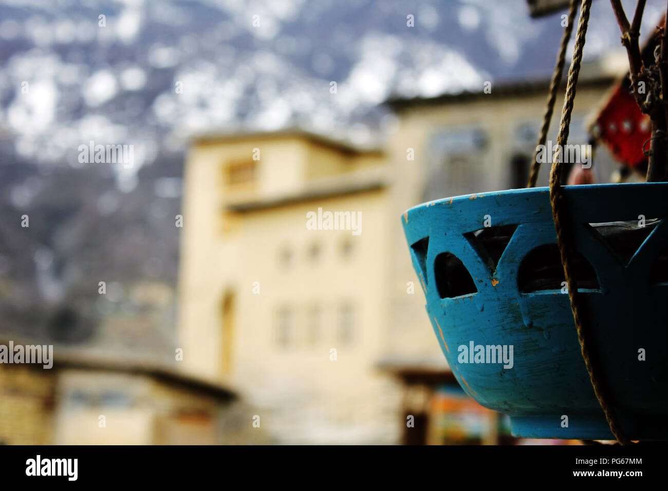 masuleh - old Town - ancient village in winter Stock Photo - Alamy