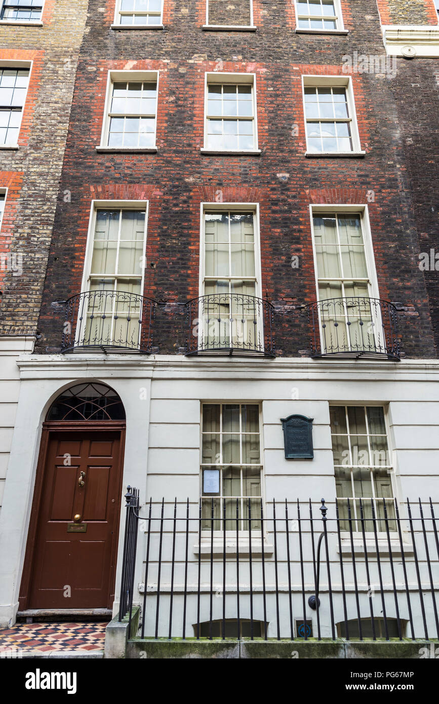 London, United Kingdom - January 1, 2017: Facade of an old classic ...