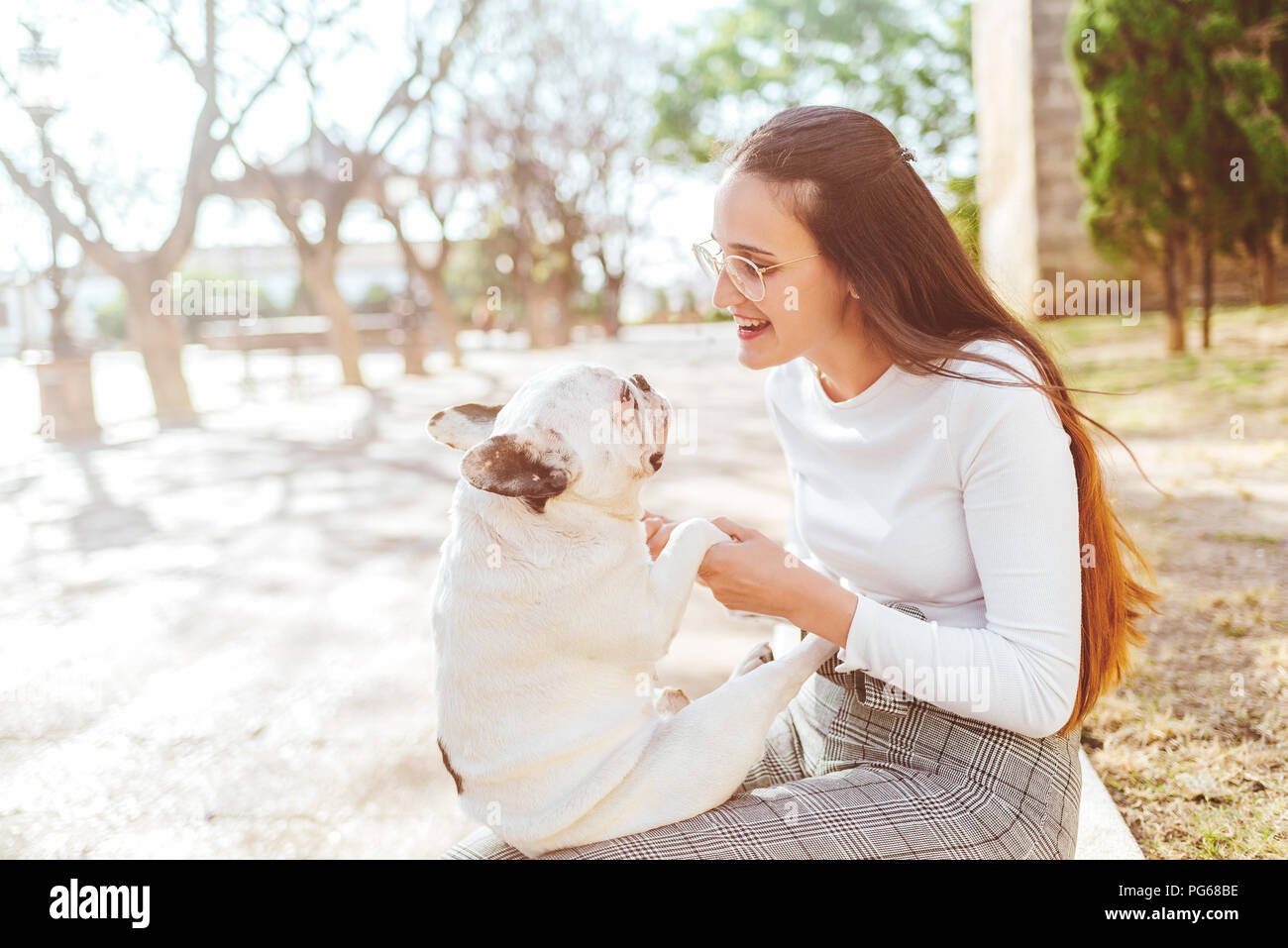 Human friendly animal hi-res stock photography and images - Alamy