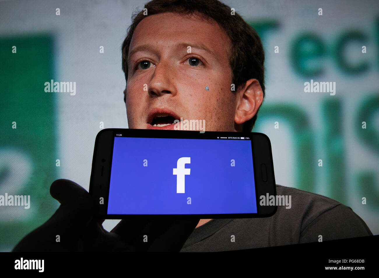 Facebook social network Stock Photo - Alamy