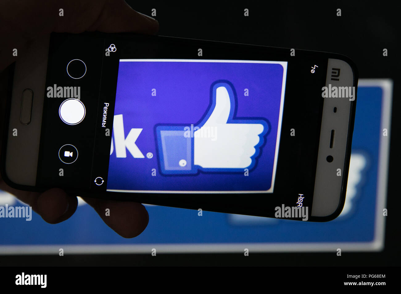 Facebook social network Stock Photo - Alamy