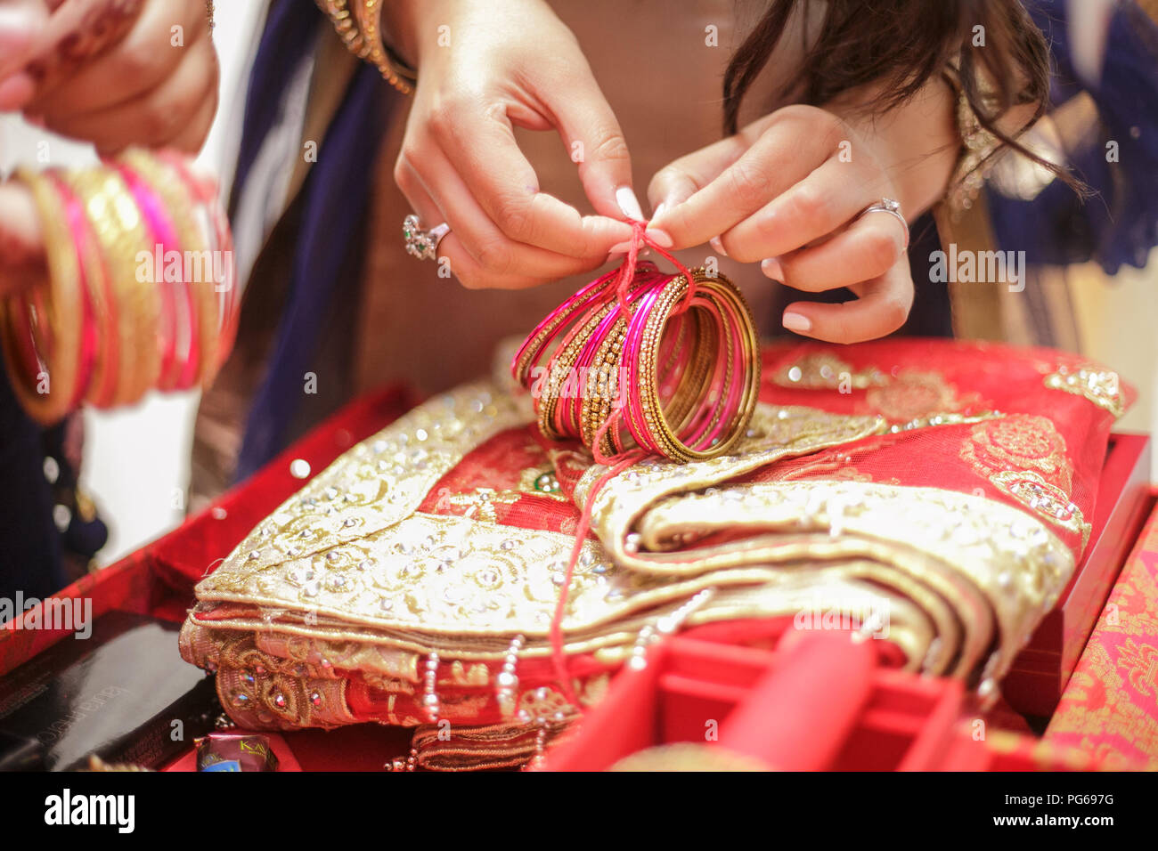 Bangle Ceremony High Resolution Stock Photography and Images - Alamy