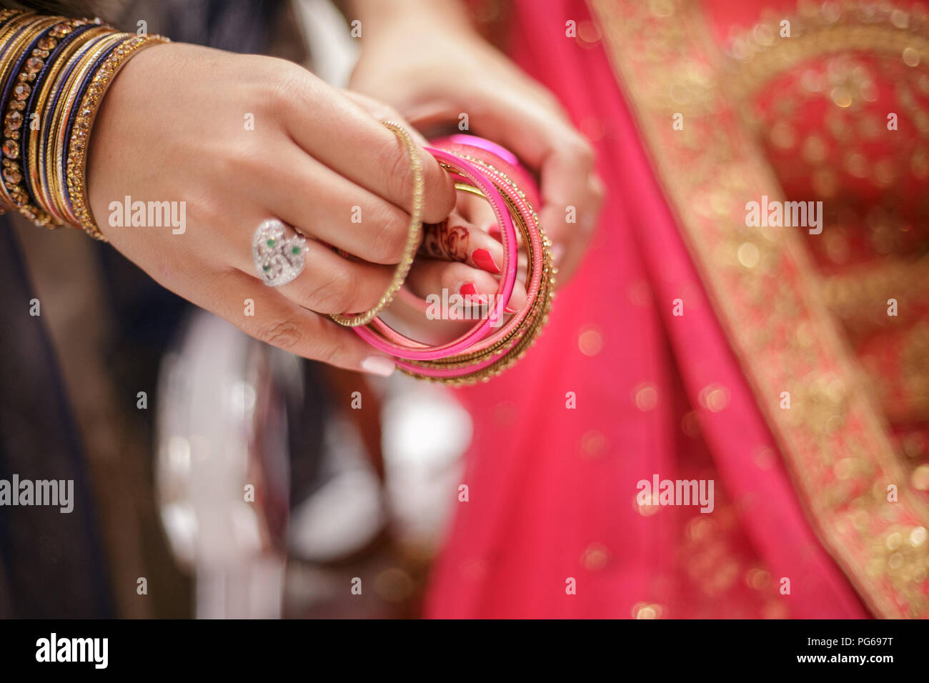 Bangle Ceremony High Resolution Stock Photography and Images - Alamy