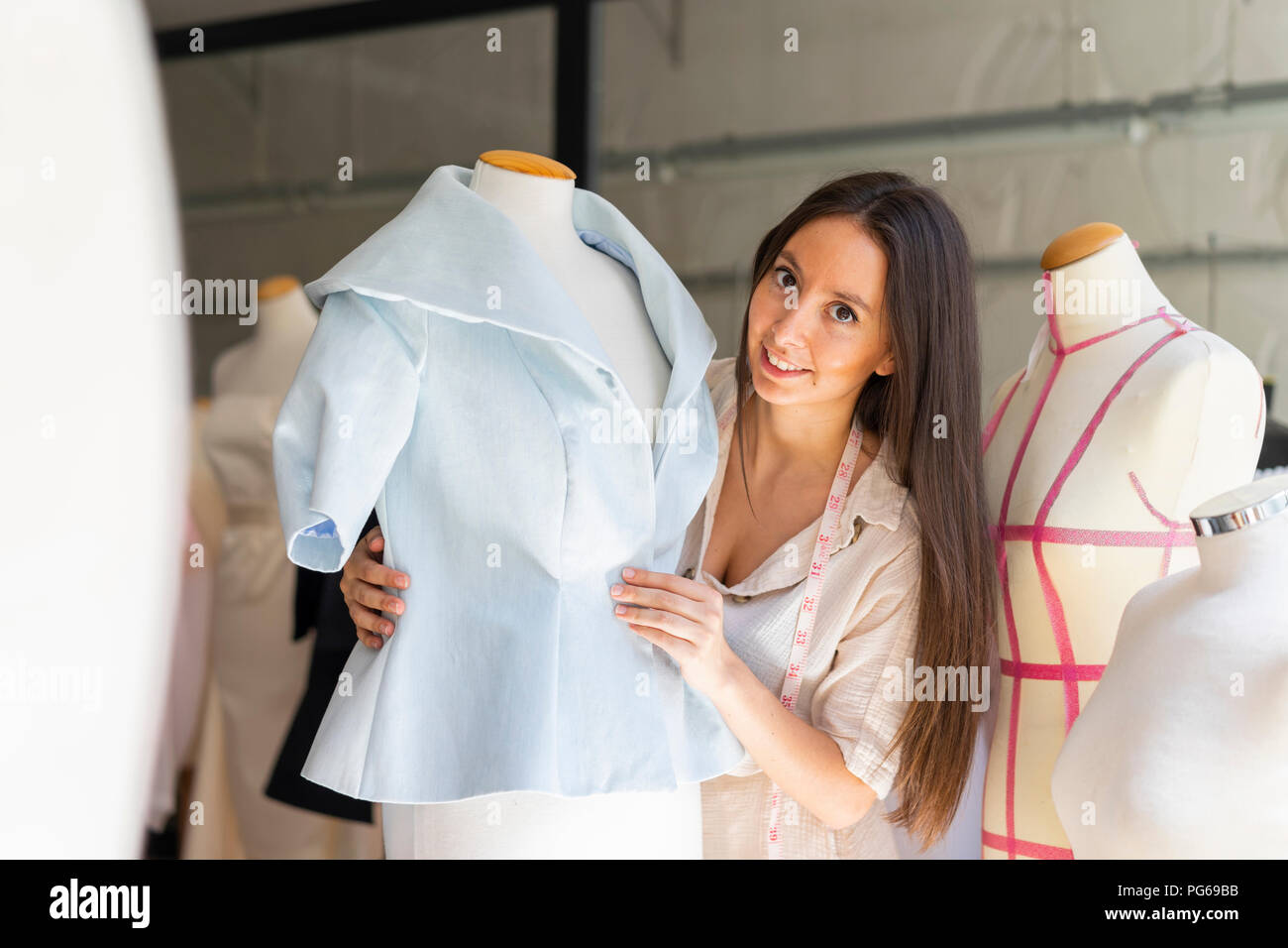 Fashion Designer Fitting High Resolution Stock Photography and Images ...