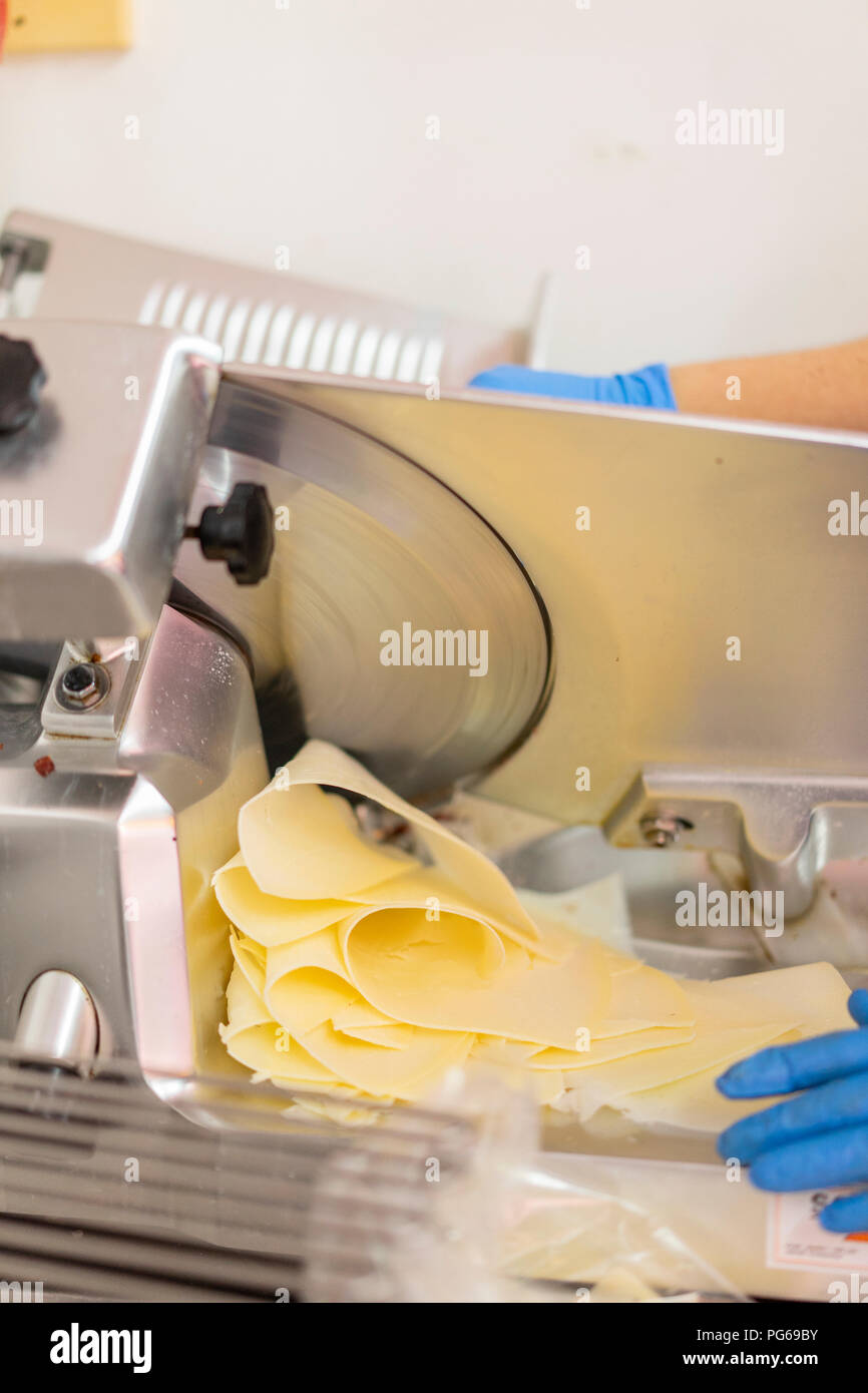 Slicing machine hi-res stock photography and images - Alamy
