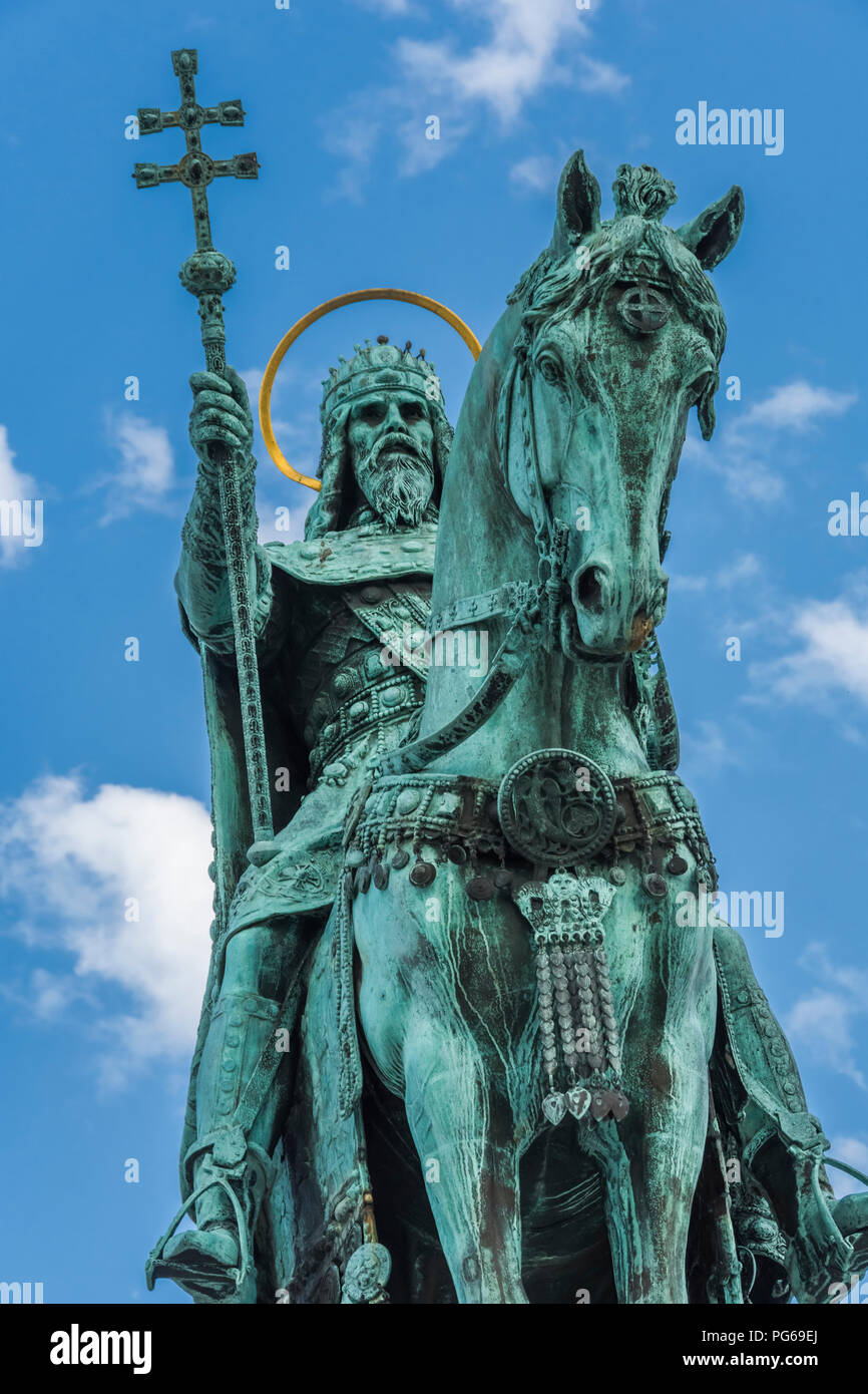 Statue of king istvan hi-res stock photography and images - Alamy
