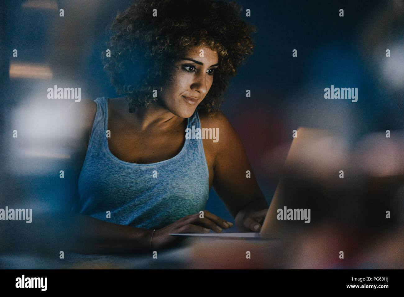 Female startup founder working hi-res stock photography and images - Alamy