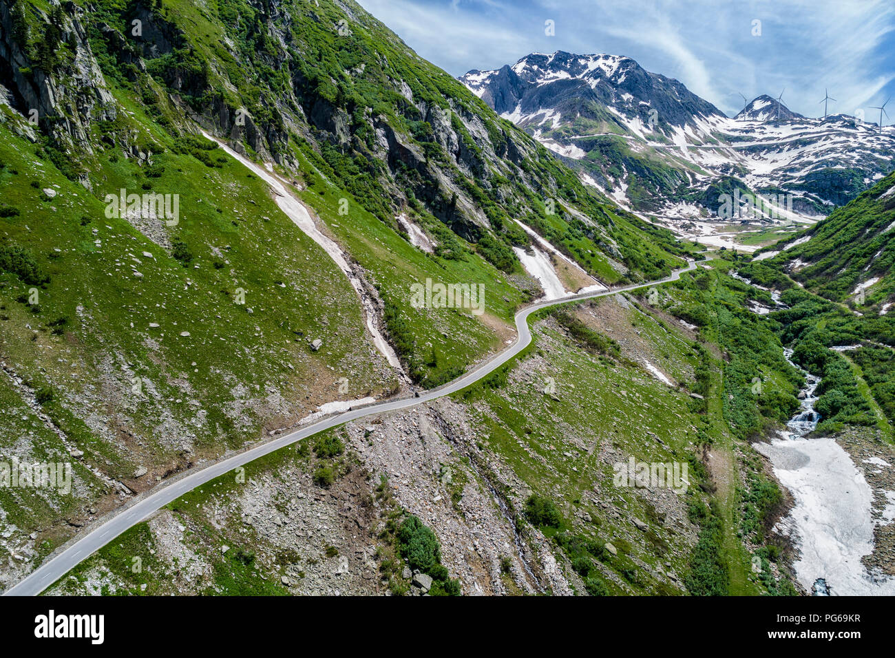 Switzerland, Valais, Nufenen Pass Stock Photo - Alamy
