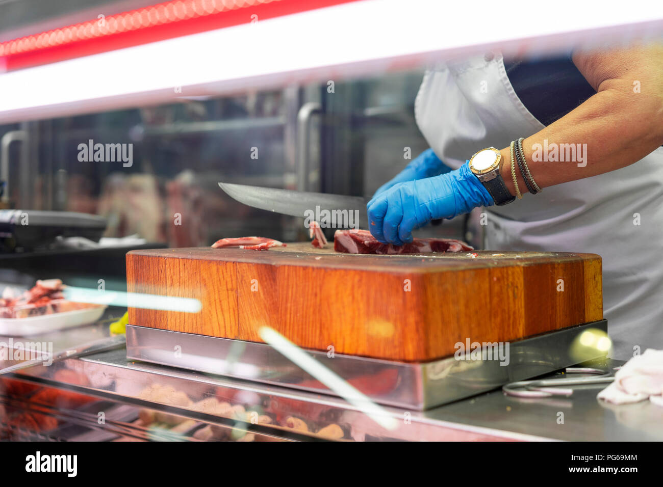 Ham on block hi-res stock photography and images - Alamy