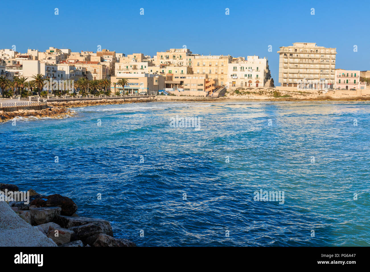Italy, Foggia, Apulia, SE Italy, Gargano National Park,Vieste ...