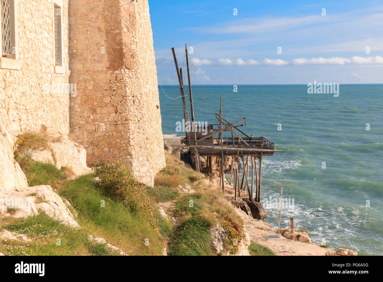 Italy, Foggia, Apulia, SE Italy, Gargano National Park, Vieste ...