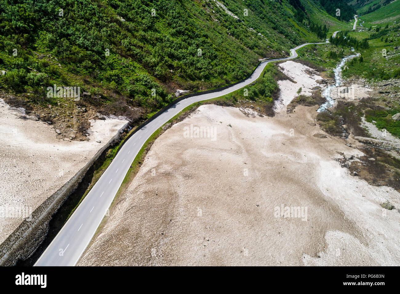 Switzerland, Valais, Nufenen Pass Stock Photo - Alamy