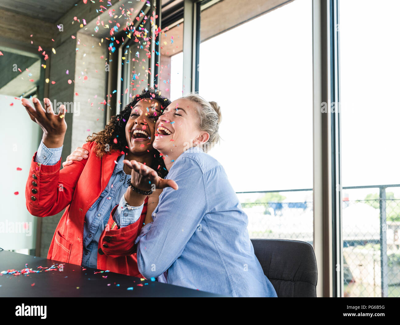 Celebrating success hi-res stock photography and images - Alamy