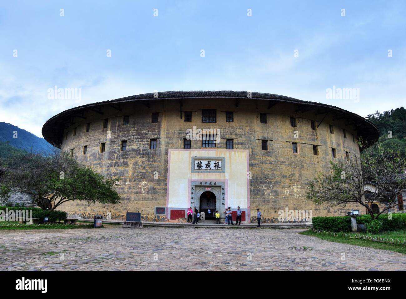 FUJIAN PROVINCE, CHINA – CIRCA MAY 2016: The Fujian tulou, the chinese ...