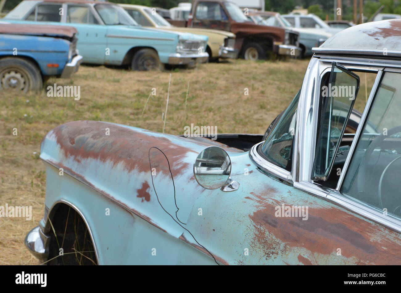 Vintage cars, Arizona, USA Stock Photo - Alamy