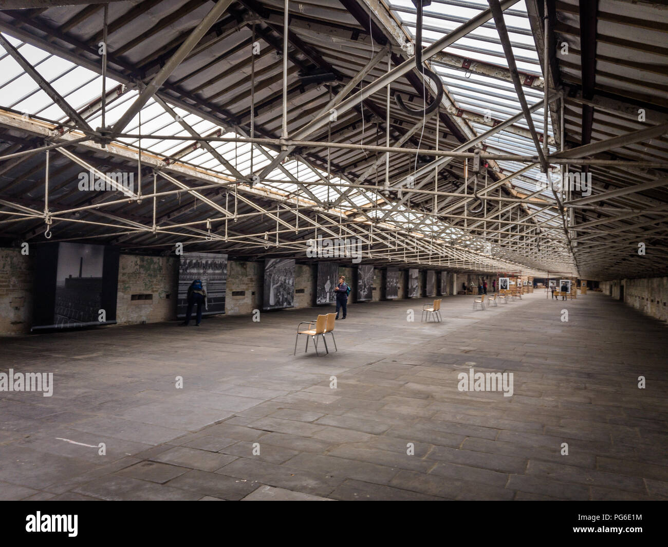 Salts Mill, an art and retail centre in Saltaire, West Yorkshire Stock ...