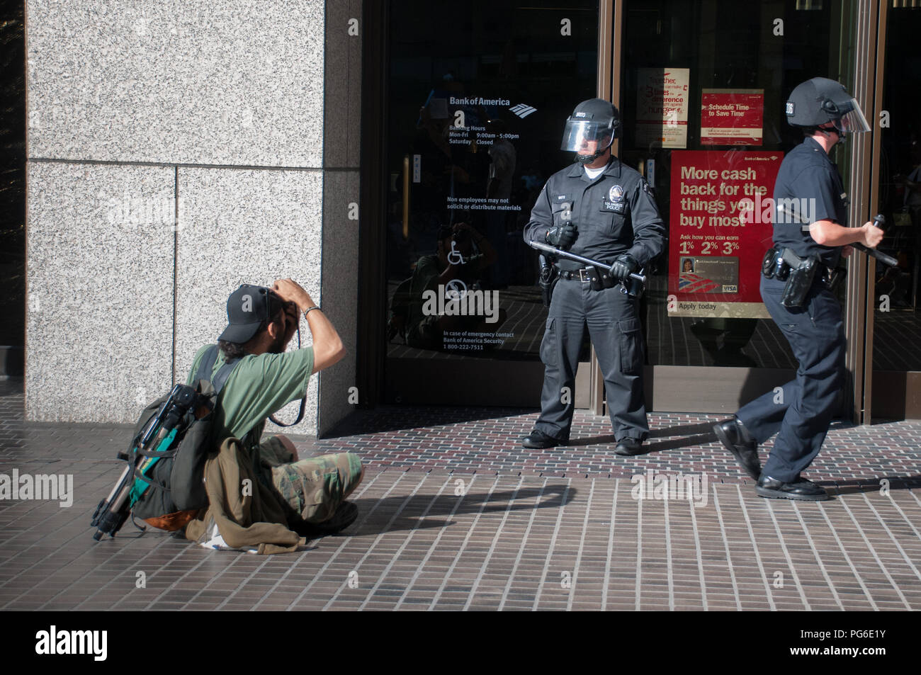 LOS ANGELES - NOVEMBER 17: Occupy LA protesters march on November 17 ...