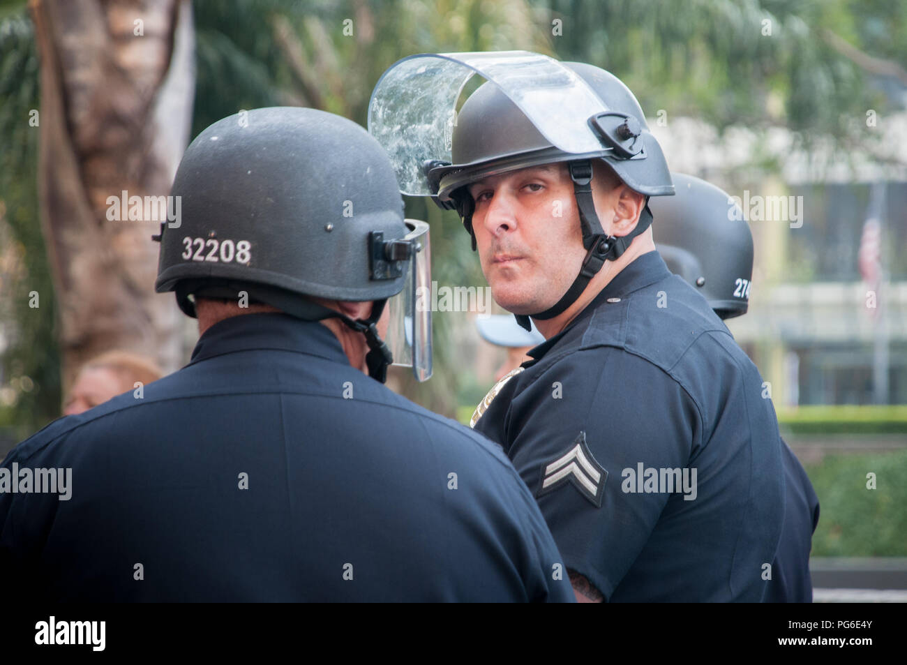 LOS ANGELES - NOVEMBER 17: Occupy LA protesters march on November 17 ...