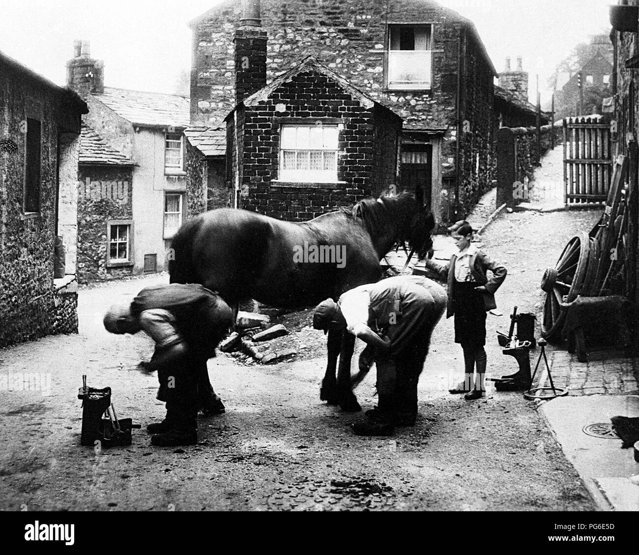 Blacksmith 1900s High Resolution Stock Photography and Images - Alamy