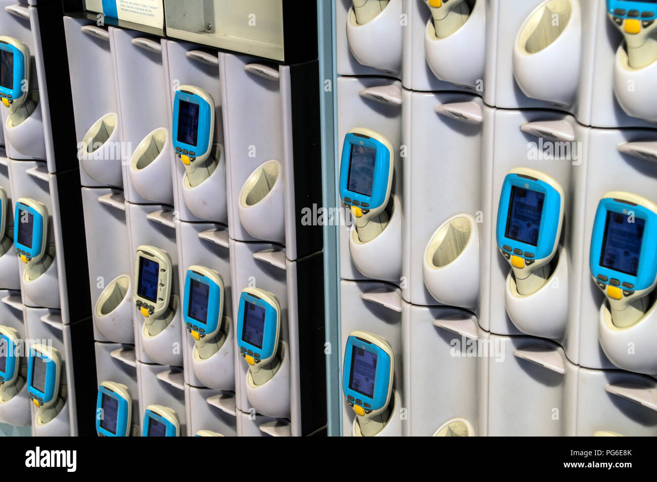 Self Scanning Prices At The AH Supermarket At Amsterdam The Netherlands ...