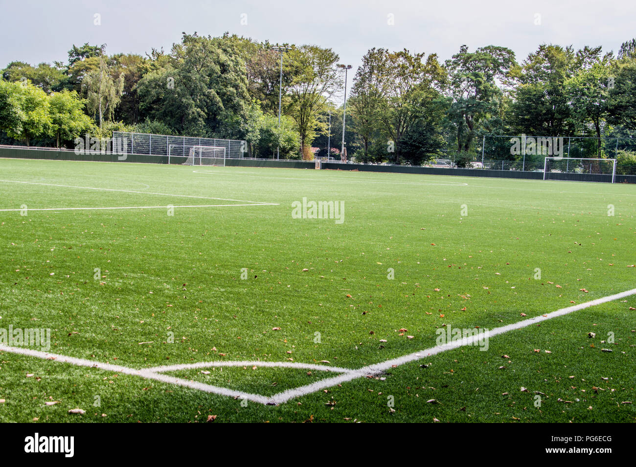 Soccer Field At Amsterdam The Netherlands 2018 Stock Photo - Alamy