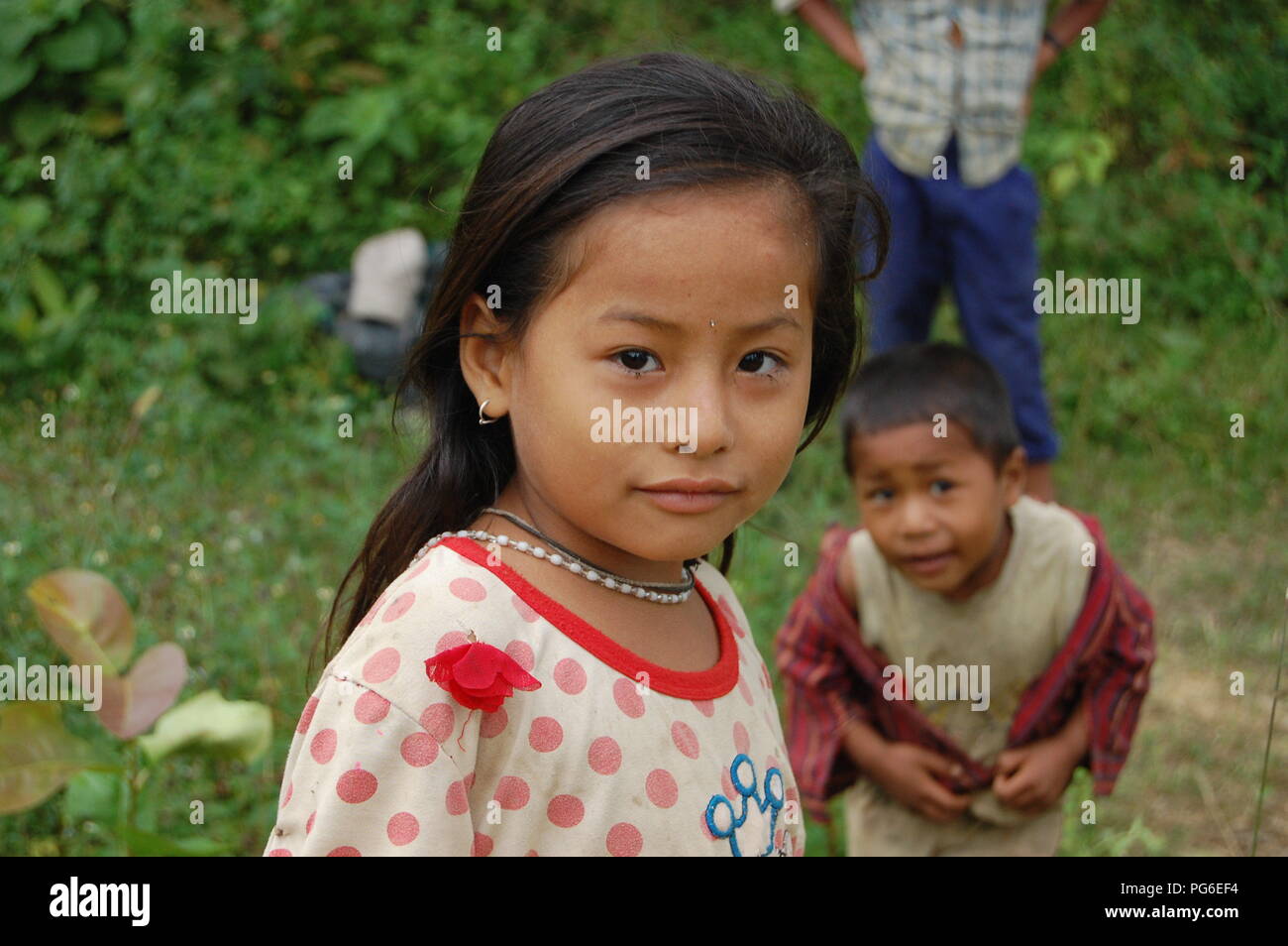Nepal father hi-res stock photography and images - Alamy