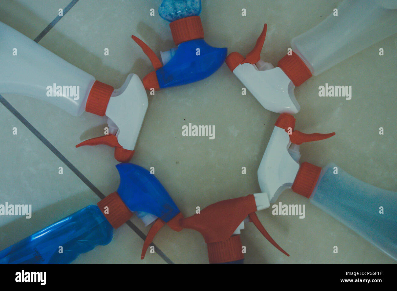 some detergents of my washing machine Stock Photo - Alamy