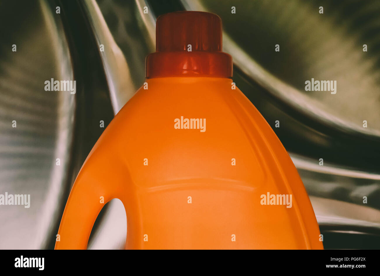 some detergents of my washing machine Stock Photo - Alamy