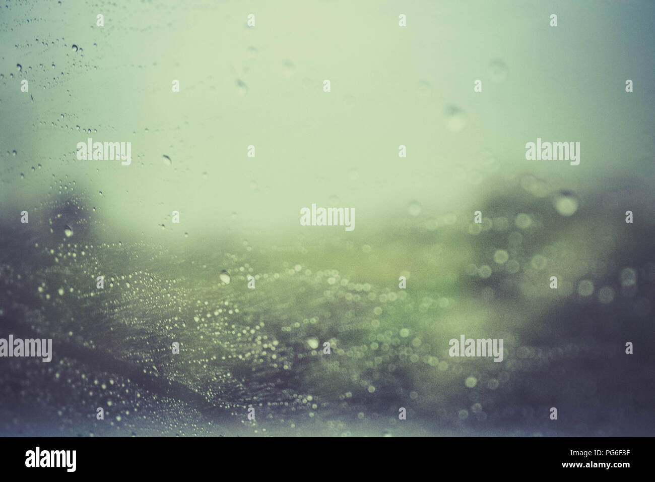 Rain drops on car window hi-res stock photography and images - Alamy