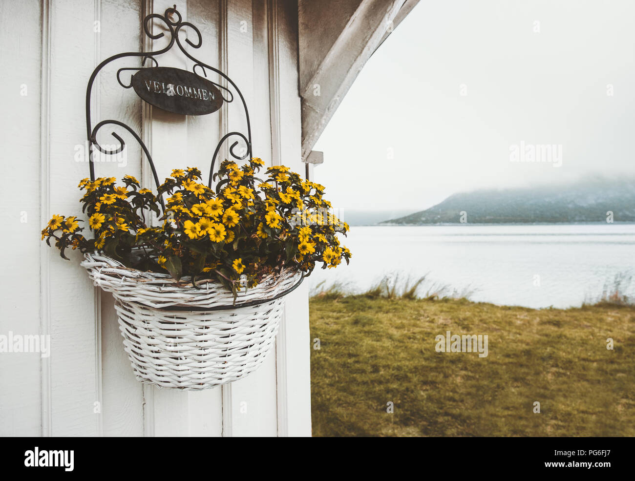 Welcome flowers hi-res stock photography and images - Alamy