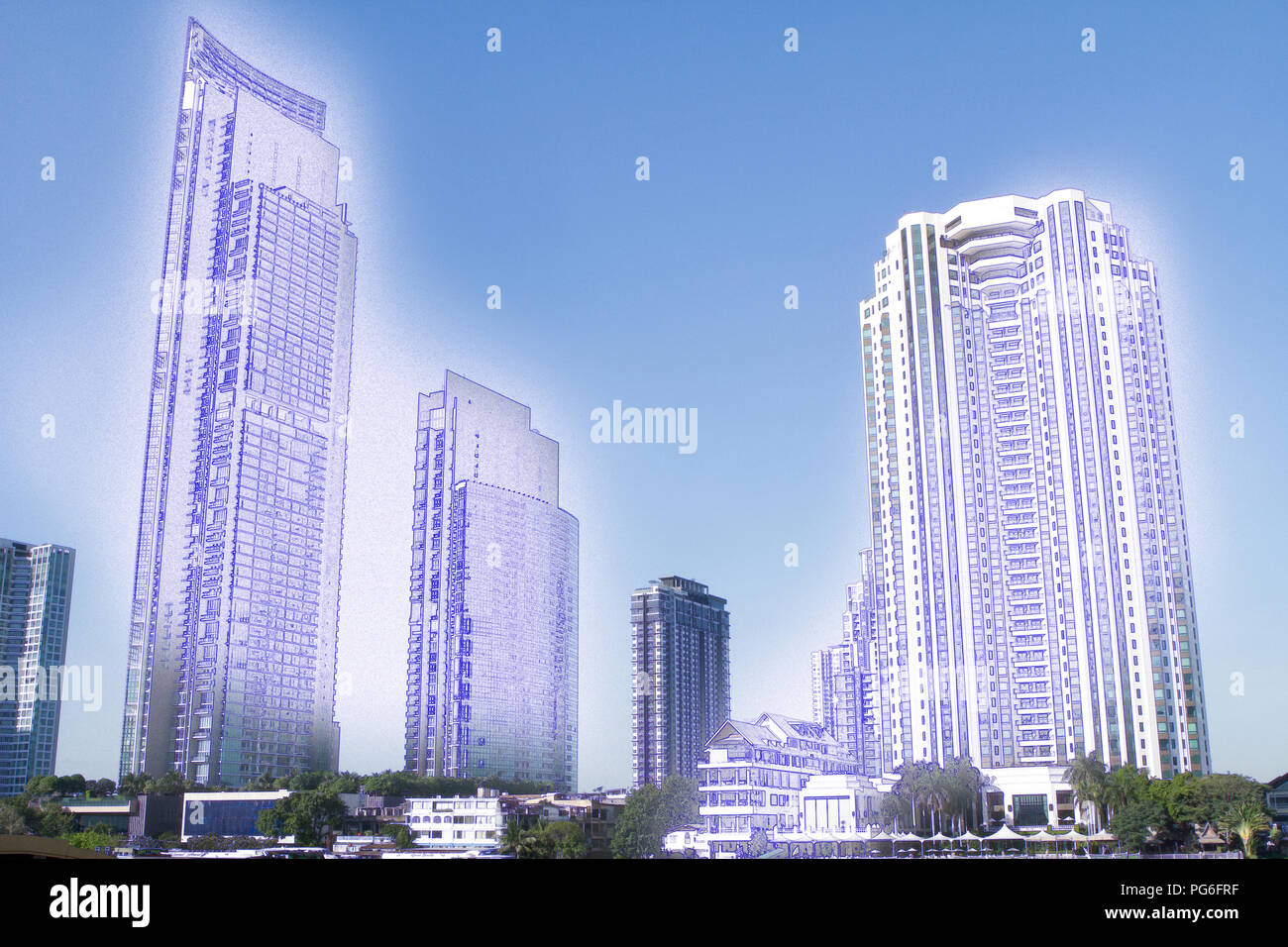 Architectural overlay hi-res stock photography and images - Alamy