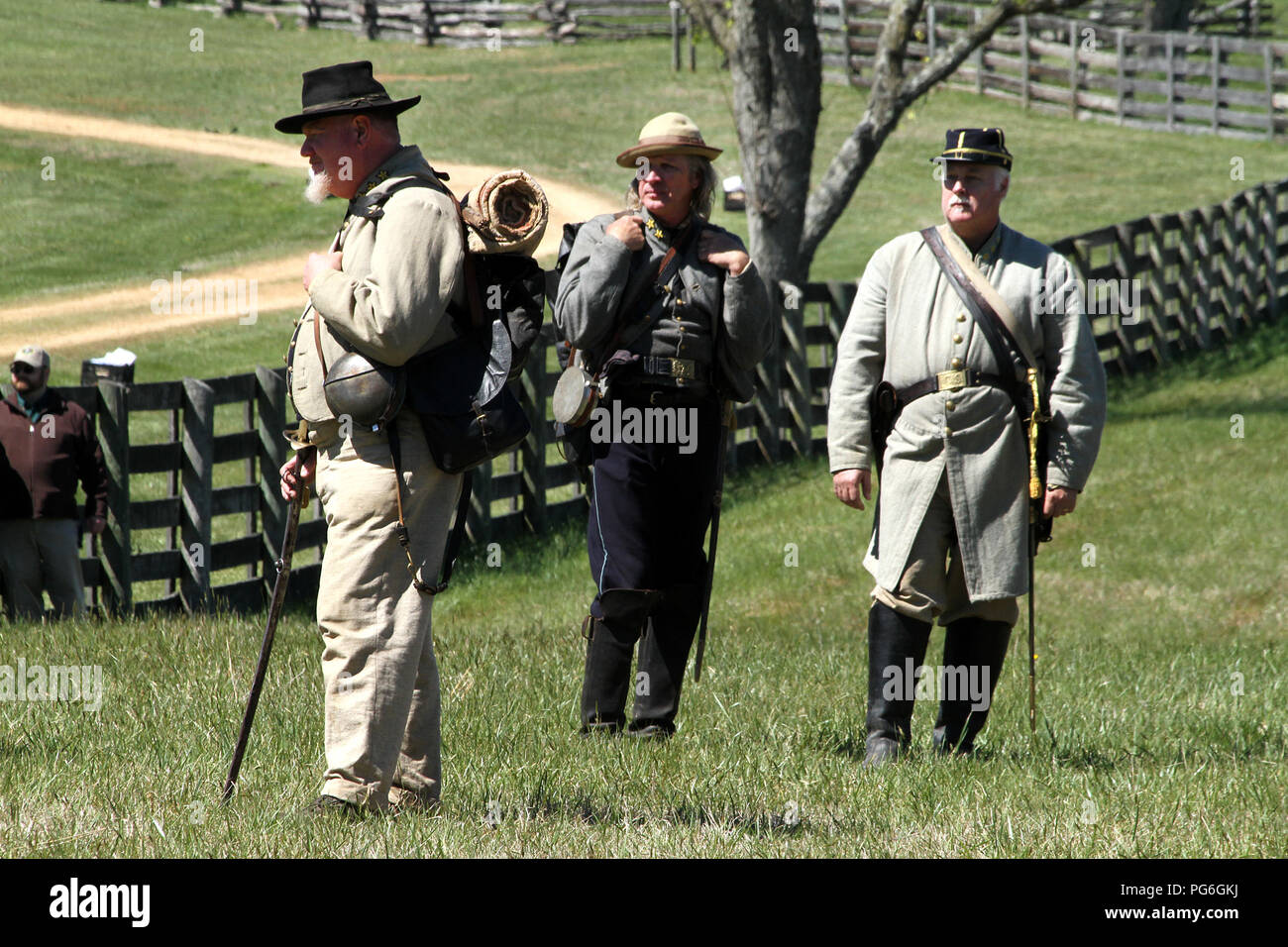 Confederate Soldiers Civil War Stock Photos & Confederate Soldiers ...
