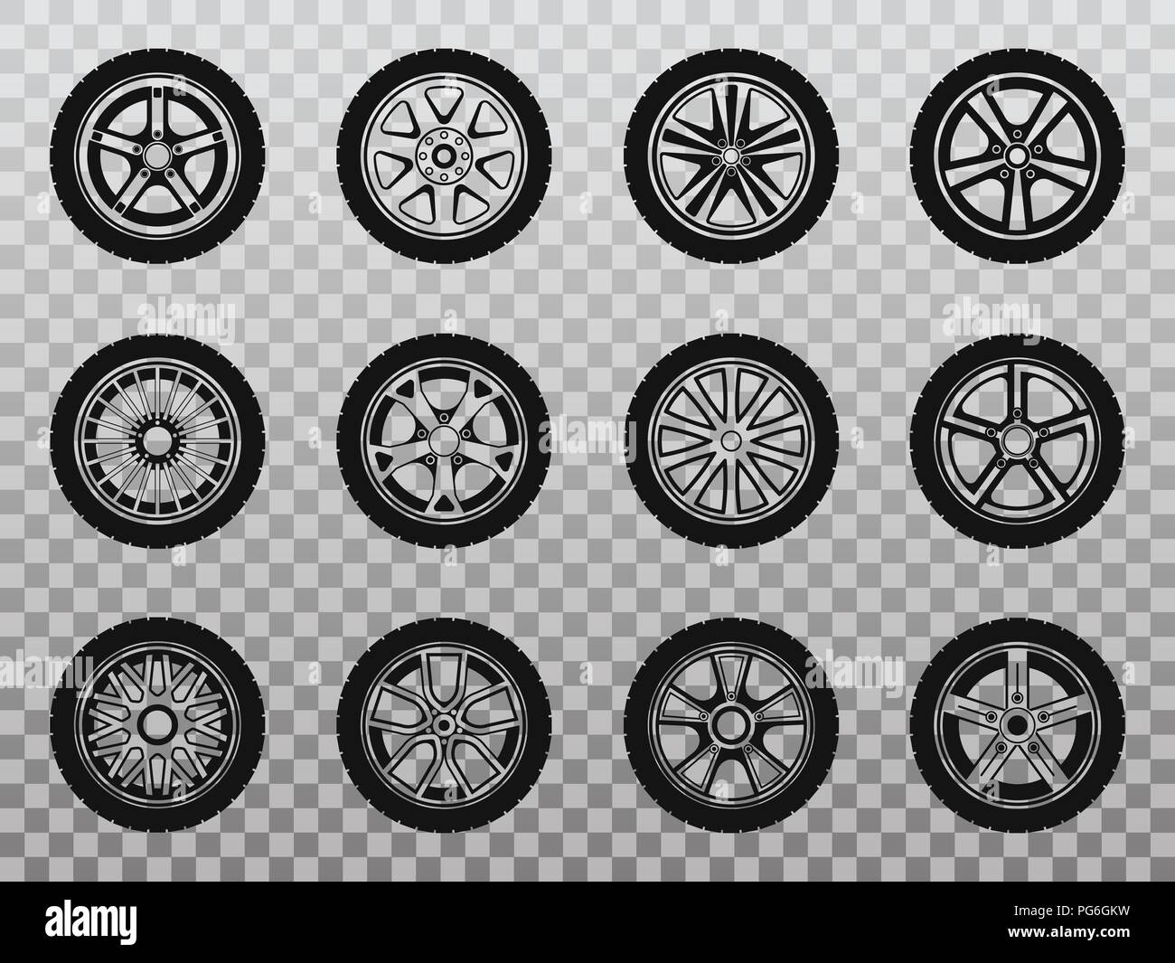 Transparent car Stock Vector Images - Alamy