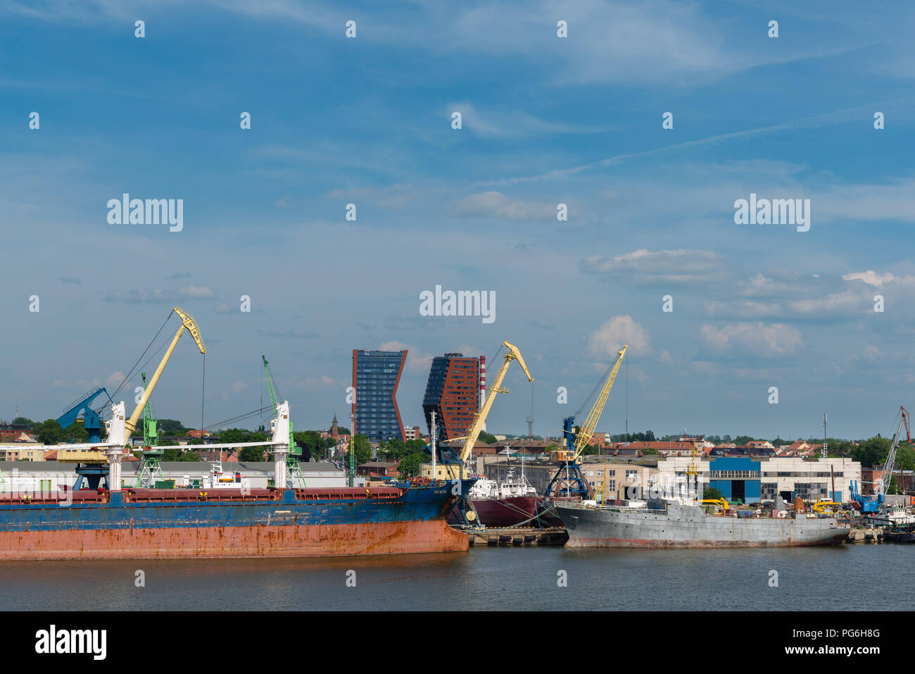 Arriving at the port of klaipeda hi-res stock photography and images ...